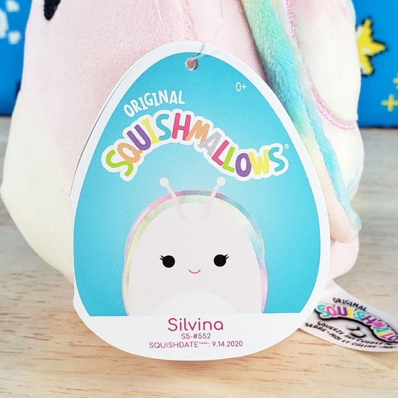 Squishmallows | Toys | Squishmallow Silvina The Pink Snail 5 Ultrasoft ...